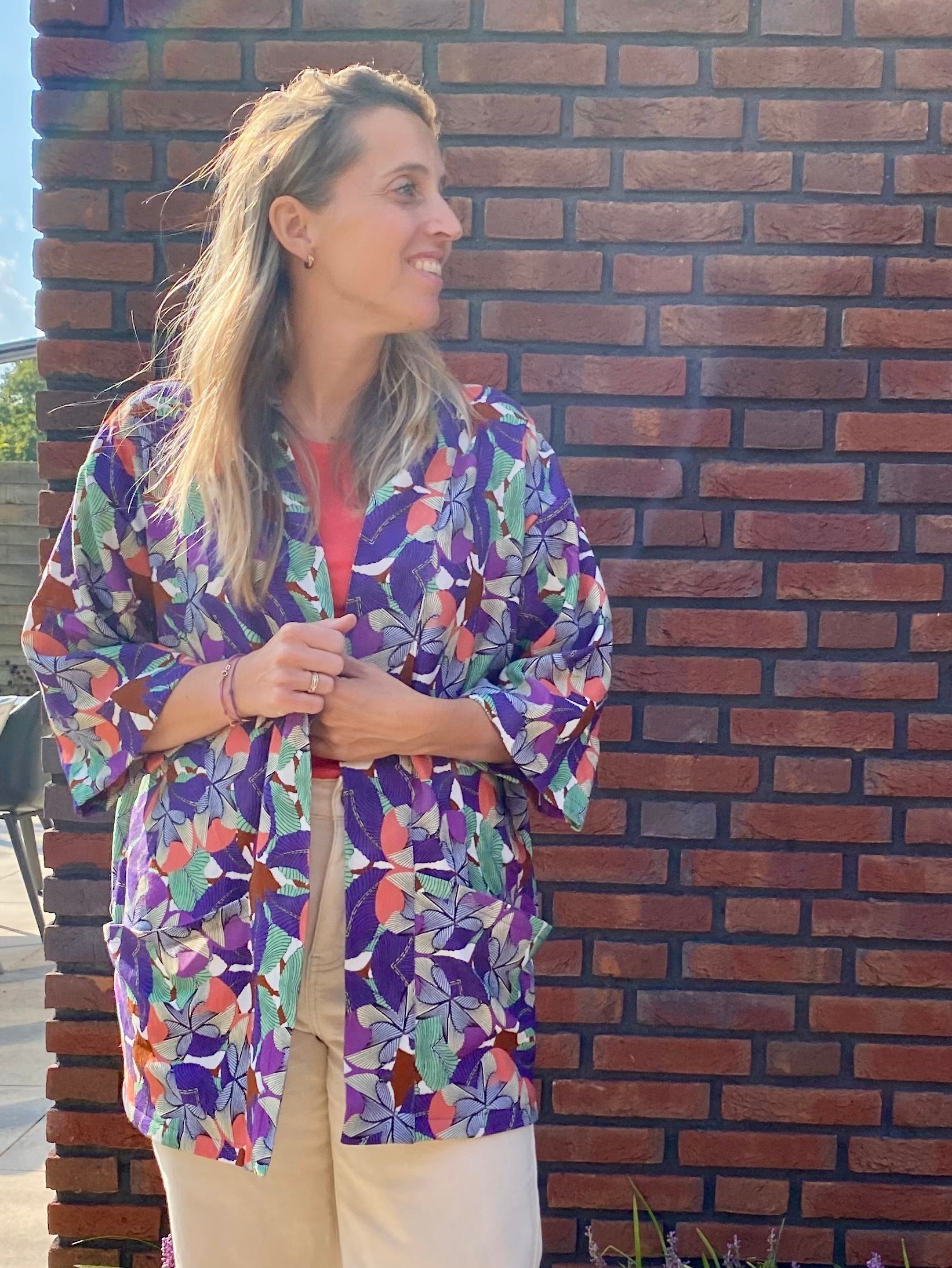 Pattern testers' Alma jackets – Threads by Caroline